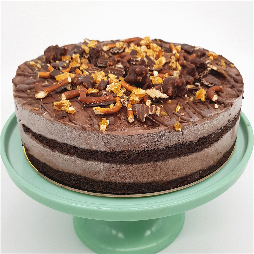 Dark Chocolate Decadence Ice Cream Cake | Sebastian's Ice Cream